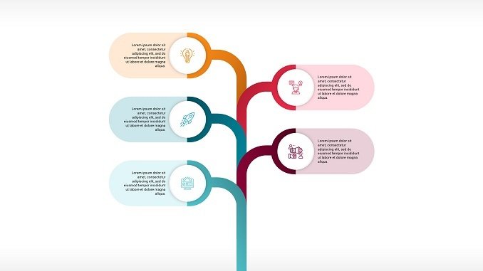 Tree Diagram Infographic Free Presentation Slide Template