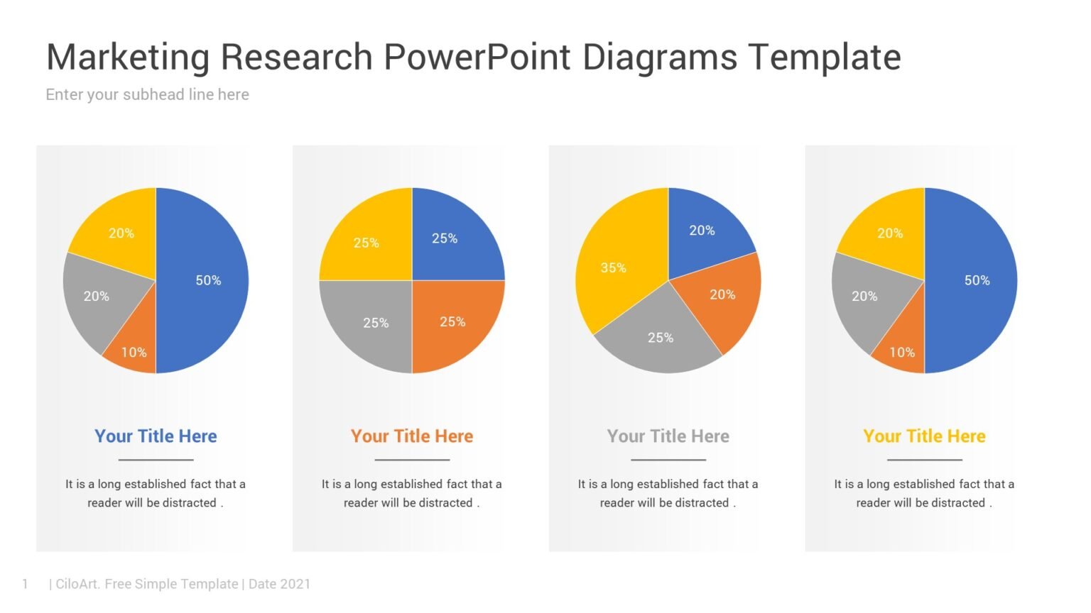 Marketing Research Results | Free Presentation Slide Template