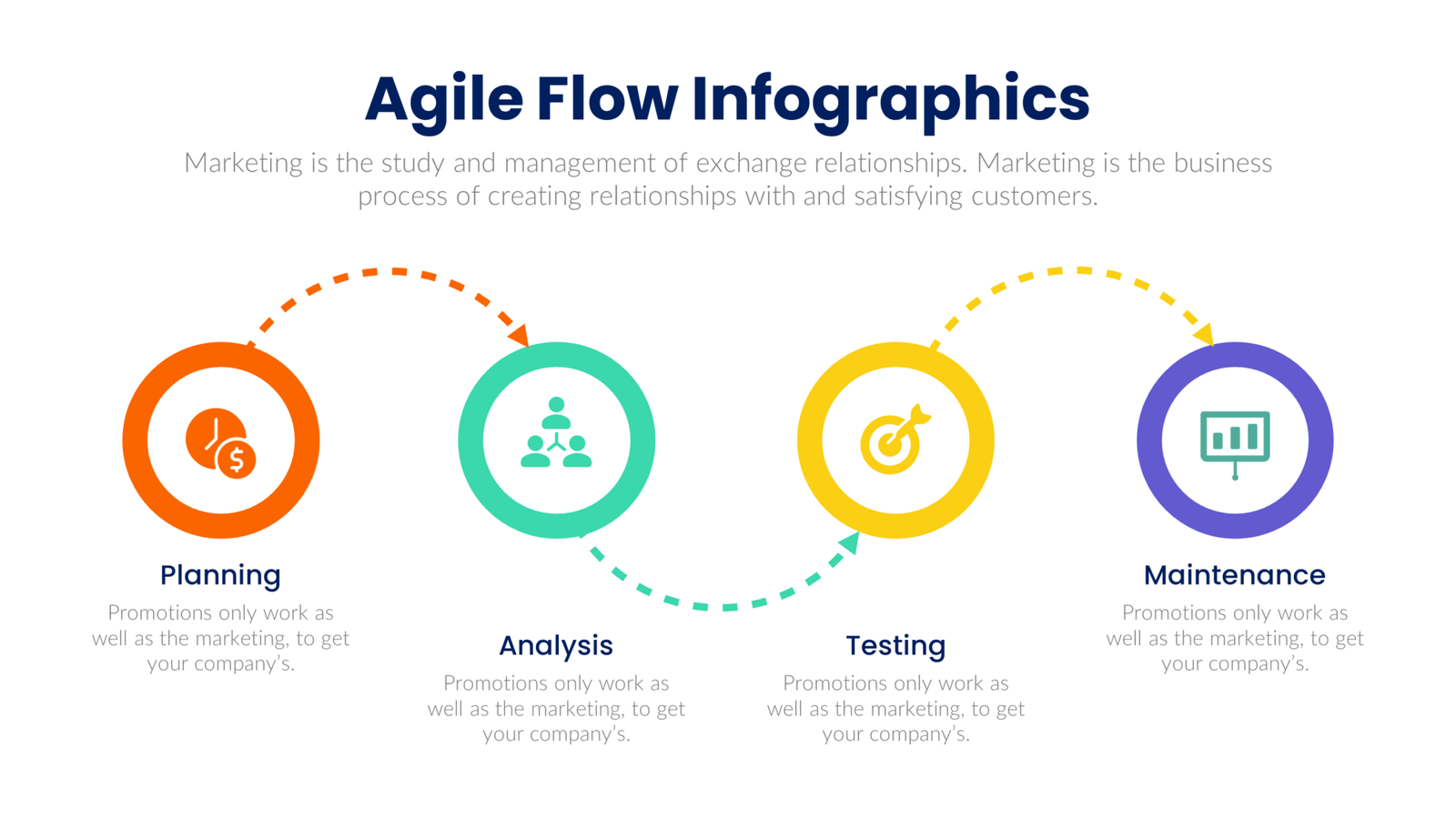 17+ Agile Infographics Free Presentation Slide Template